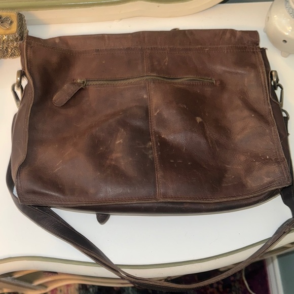 sharo | Bags | Brown Leather Messenger Bag | Poshmark